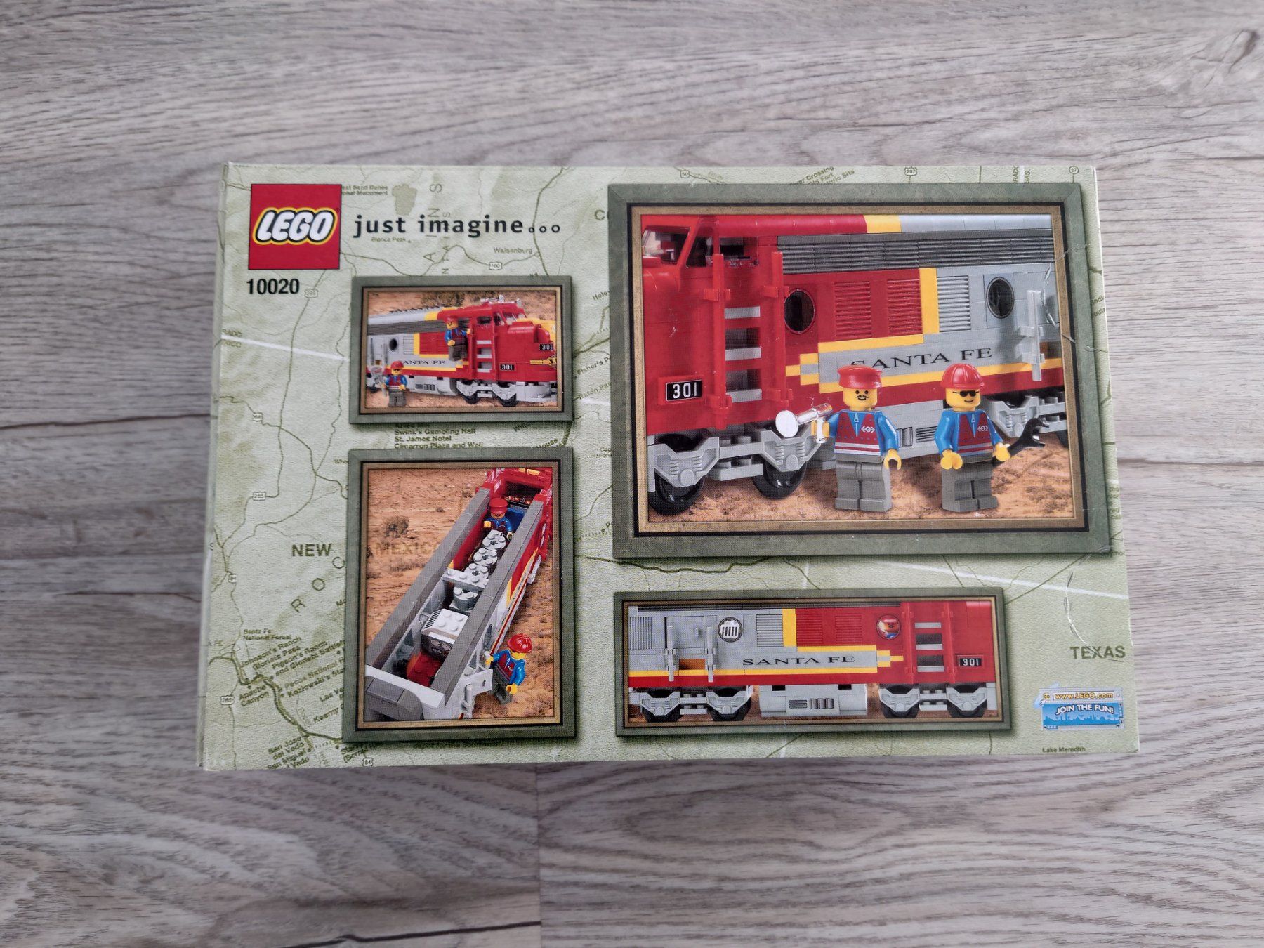 10020 LEGO Trains Santa Fe Super Chief MISB (Neu und originalverpackt ...