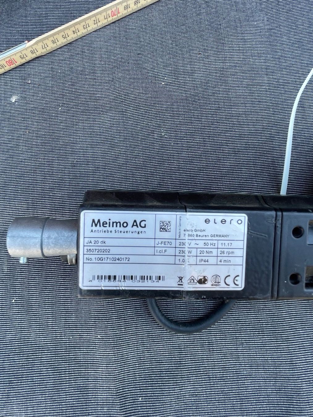 Storenmotor Meimo Elero Griesser Ja 20 DK Neuware (Neu (gemäss ...