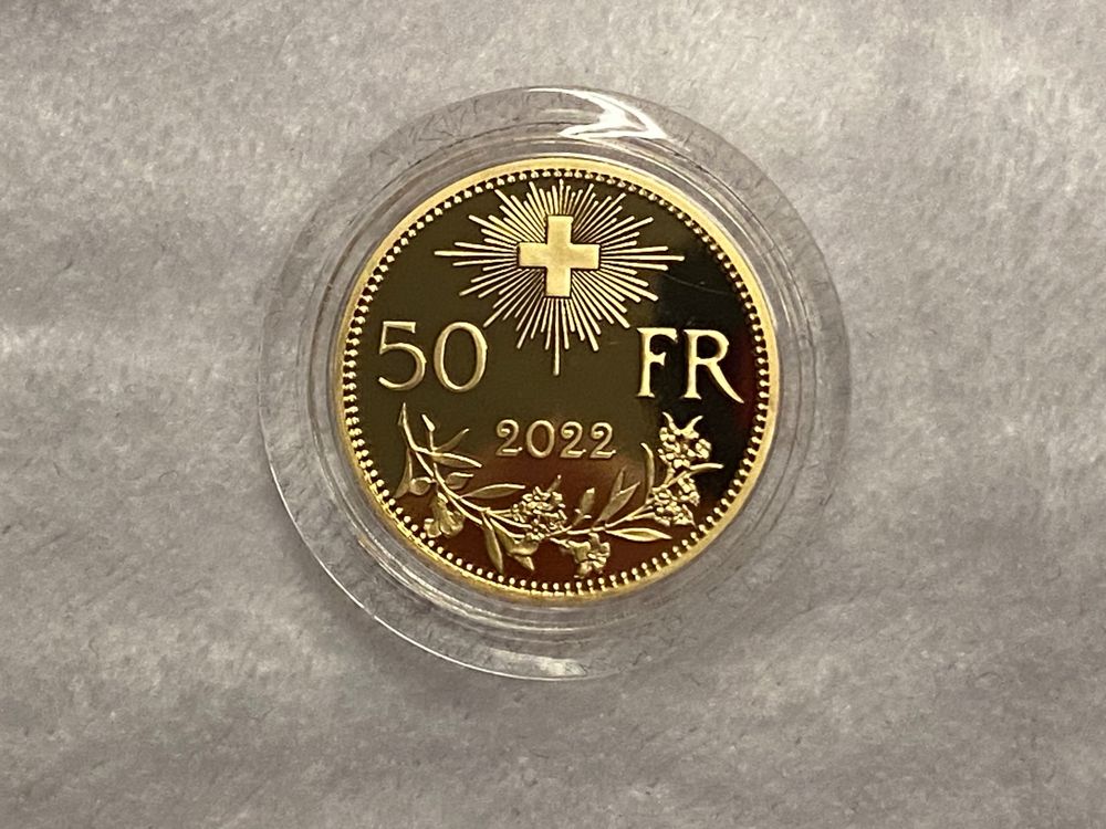50 Franken Vreneli ~ 2022 ~ 100 Jahre - SCHNÄPPCHEN 🎉 (Neu und ...
