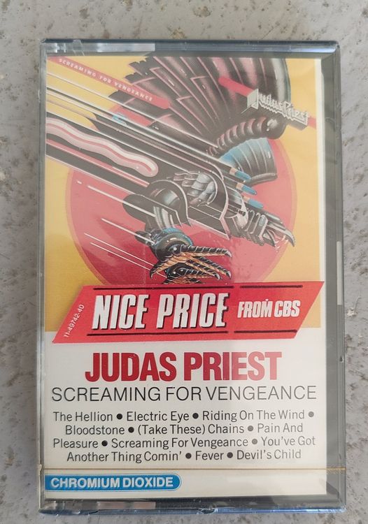 Collector. Judas Priest. Screaming for Vengeance. Cassette. | Kaufen ...