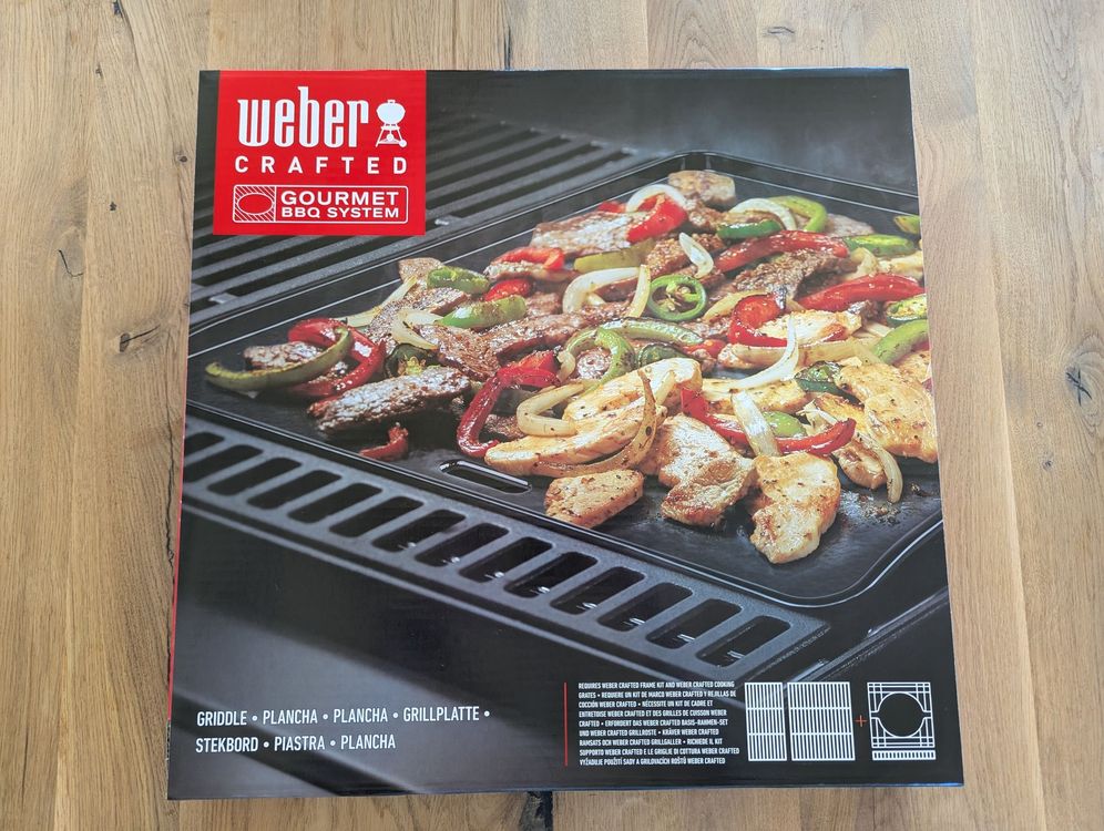 Weber Crafted Grillplatte/Plancha neu & OVP | Kaufen auf Ricardo