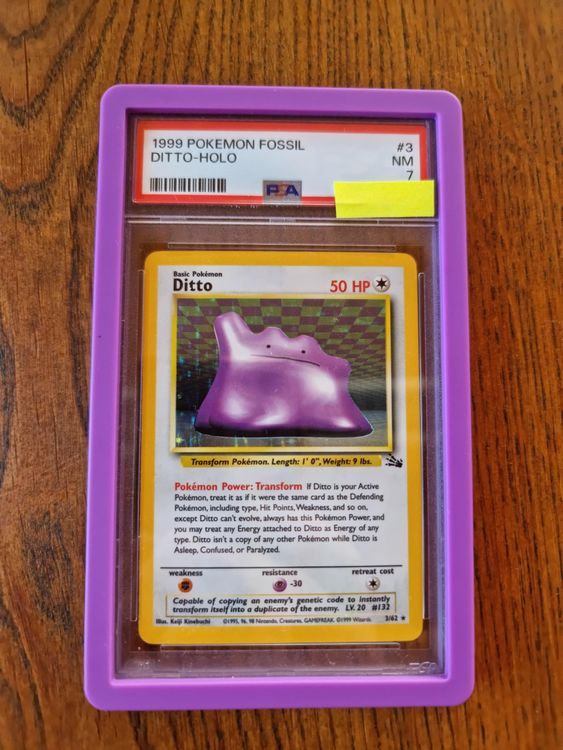 Pokemon – 5x PSA Graded (Ditto, Rayquaza, Pikachu) – PSA 6–9 (Gebraucht ...