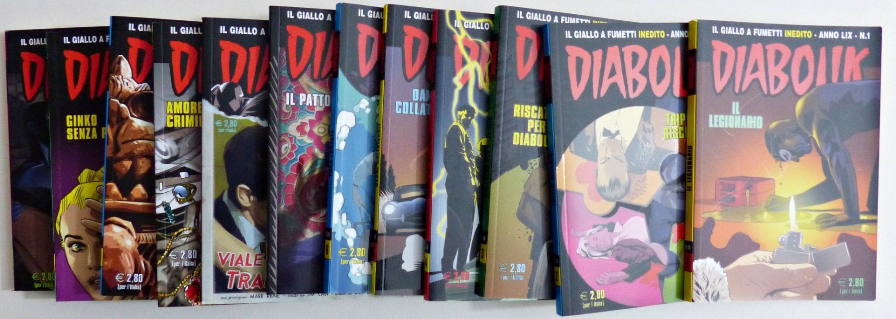 DIABOLIK ANNO 59 LVIIII ANNATA COMPLETA BUONE CONDIZIONI (Nuovo ...