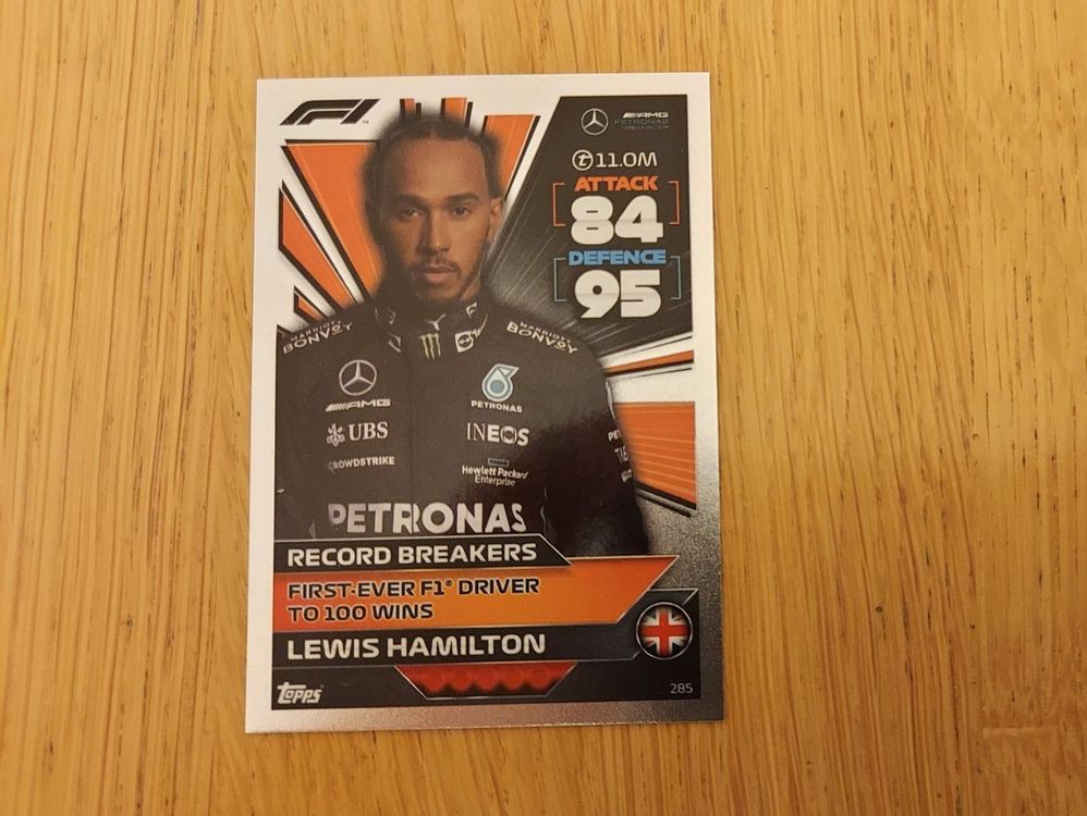 Lewis Hamilton Record Breakers First-Ever F1 Driver 100 Wins | Kaufen ...