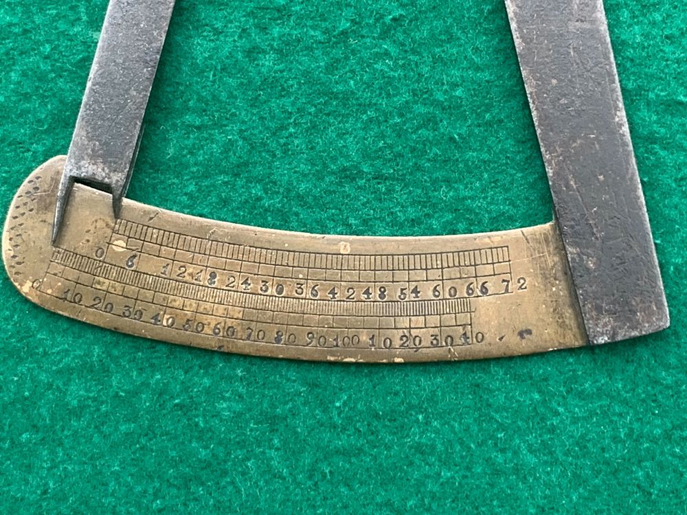 Calibre horloger moitié du XIXe siècle (Compas d'horloger) (Gebraucht ...