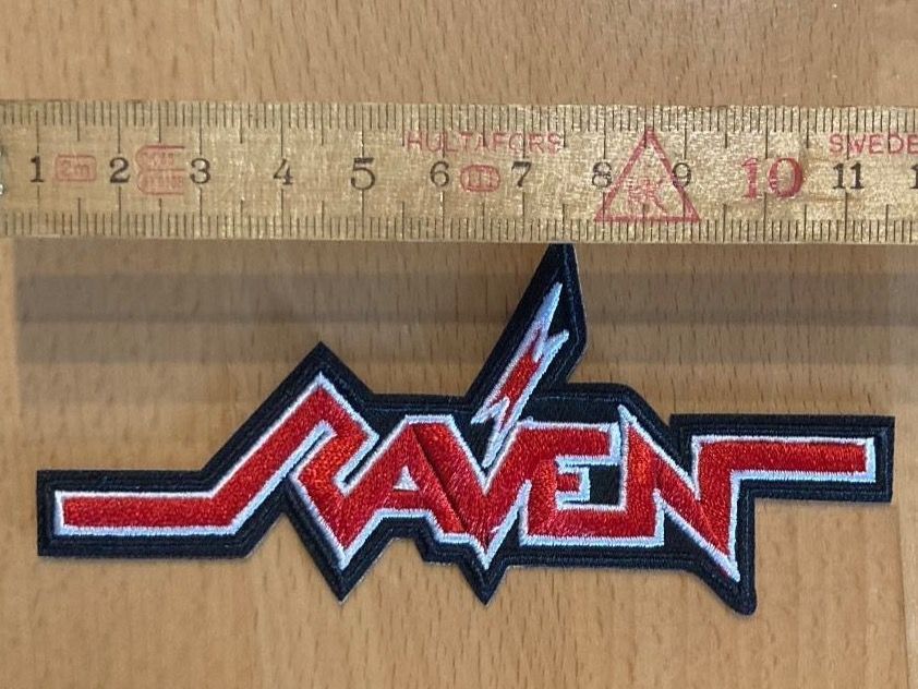 Raven Patch Sticker Aufnäher Metal Rock Band (Neu (gemäss Beschreibung ...