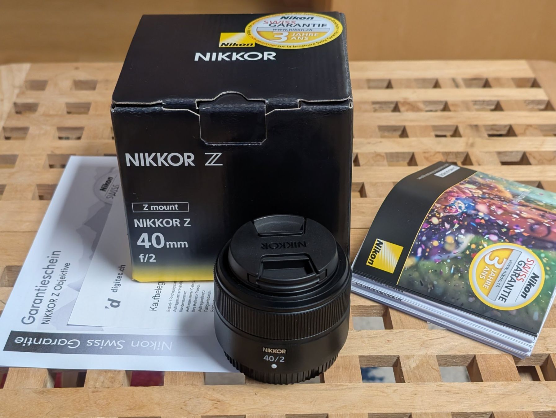 Nikon Nikkor Z 40mm f2 - mit Herstellergarantie (Gebraucht) in Triesen ...