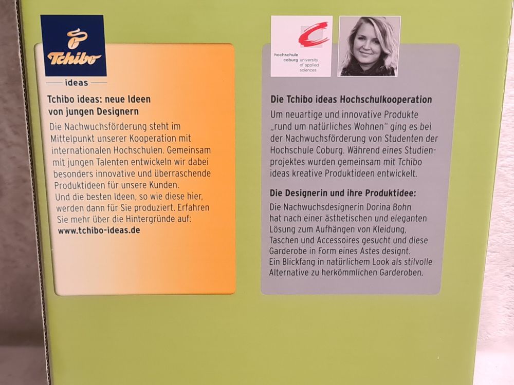 Wandgarderobe von Tschibo Neu und Originalverpackt, ab 1.- (Neu und originalverpackt) in ...