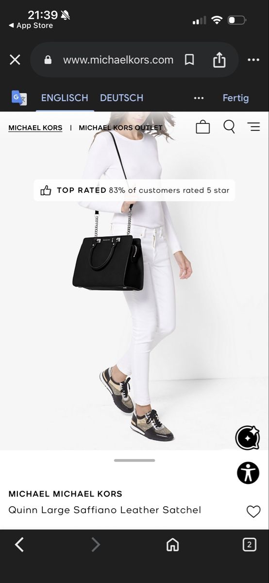 Elegante Michael Kors Handtasche in Schwarz - Top Zustand! (Gebraucht ...