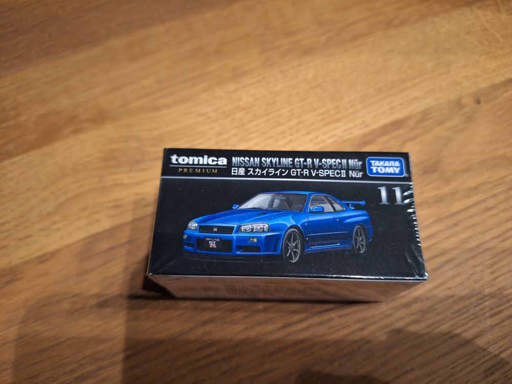Tomica #11 Nissan Skyline GT-R V-Spec II (Neu und originalverpackt) in ...