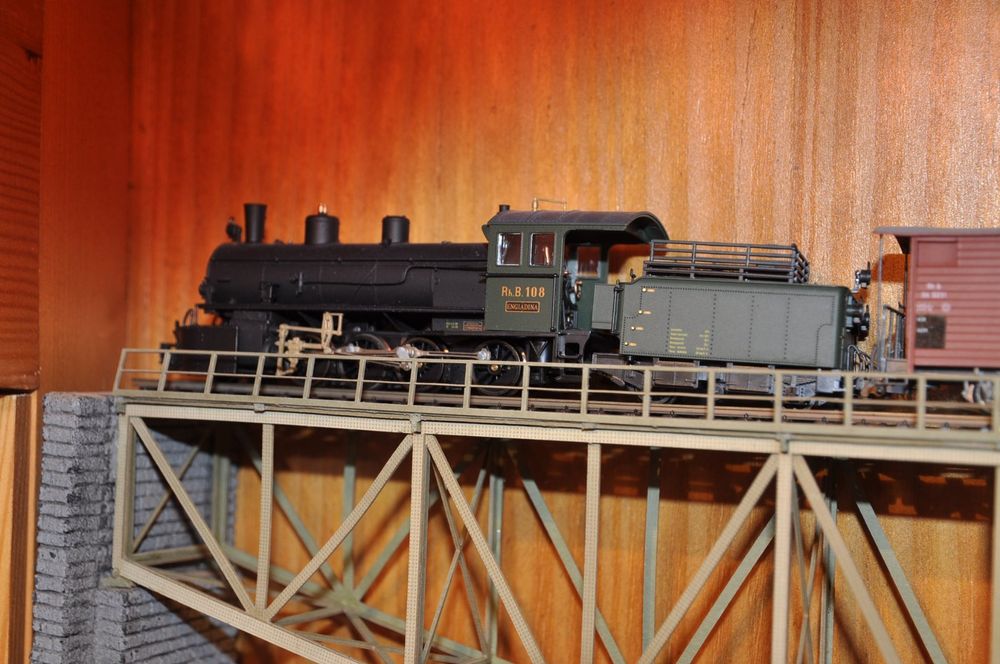 RhB - Bemo HOm - Locomotive à vapeur RhB no108 (Neu und ...