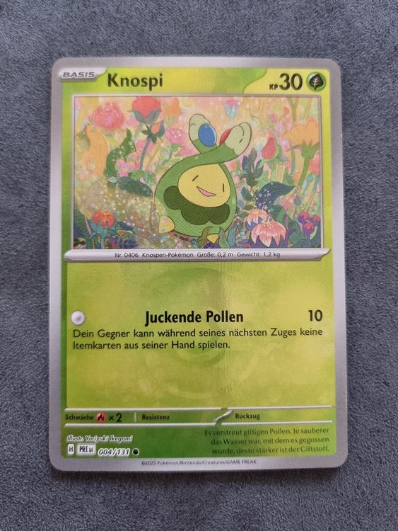 Pokémon Prismatic Knospi Masterball reverse 004/131 🇩🇪 (Neu (gemäss ...