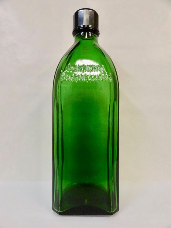 alte Flasche GIFTFLASCHE VORSICHT UNGENIESSBAR 1962 BÜLACH (Gebraucht ...