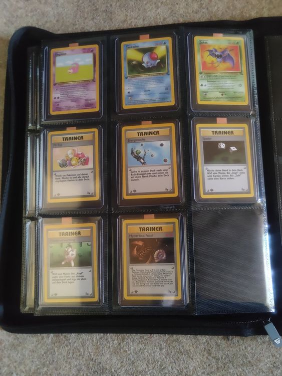 Komplettes Pokémon Dschungel + Fossil Master Set 1. Edition (Neu ...