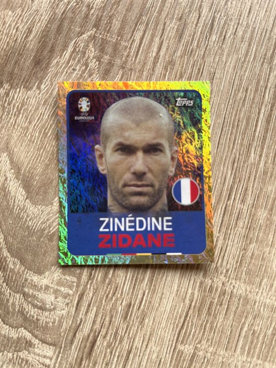 Topps Euro 2024 Zidane leg 8 or Gold (Neu (gemäss Beschreibung)) in für ...