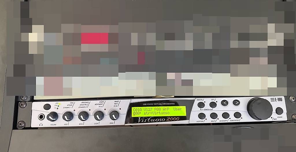 EMU Virtuoso 2000 Synthesizer mit Original Anleitung (Gebraucht) in für ...