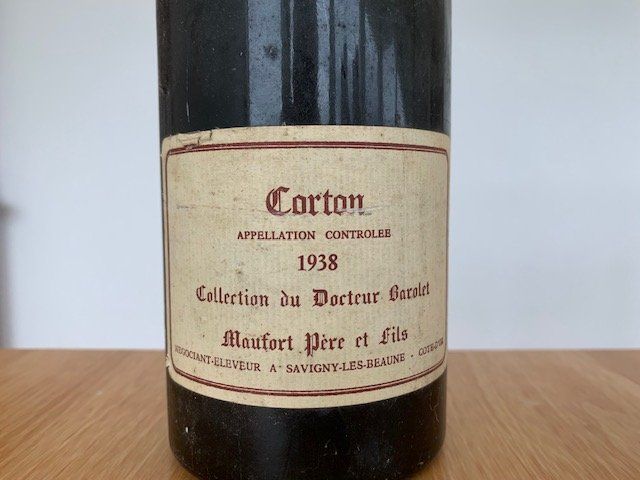 Corton Collection du Docteur Barolet, Jahrgang 1938 (Gebraucht) in für ...