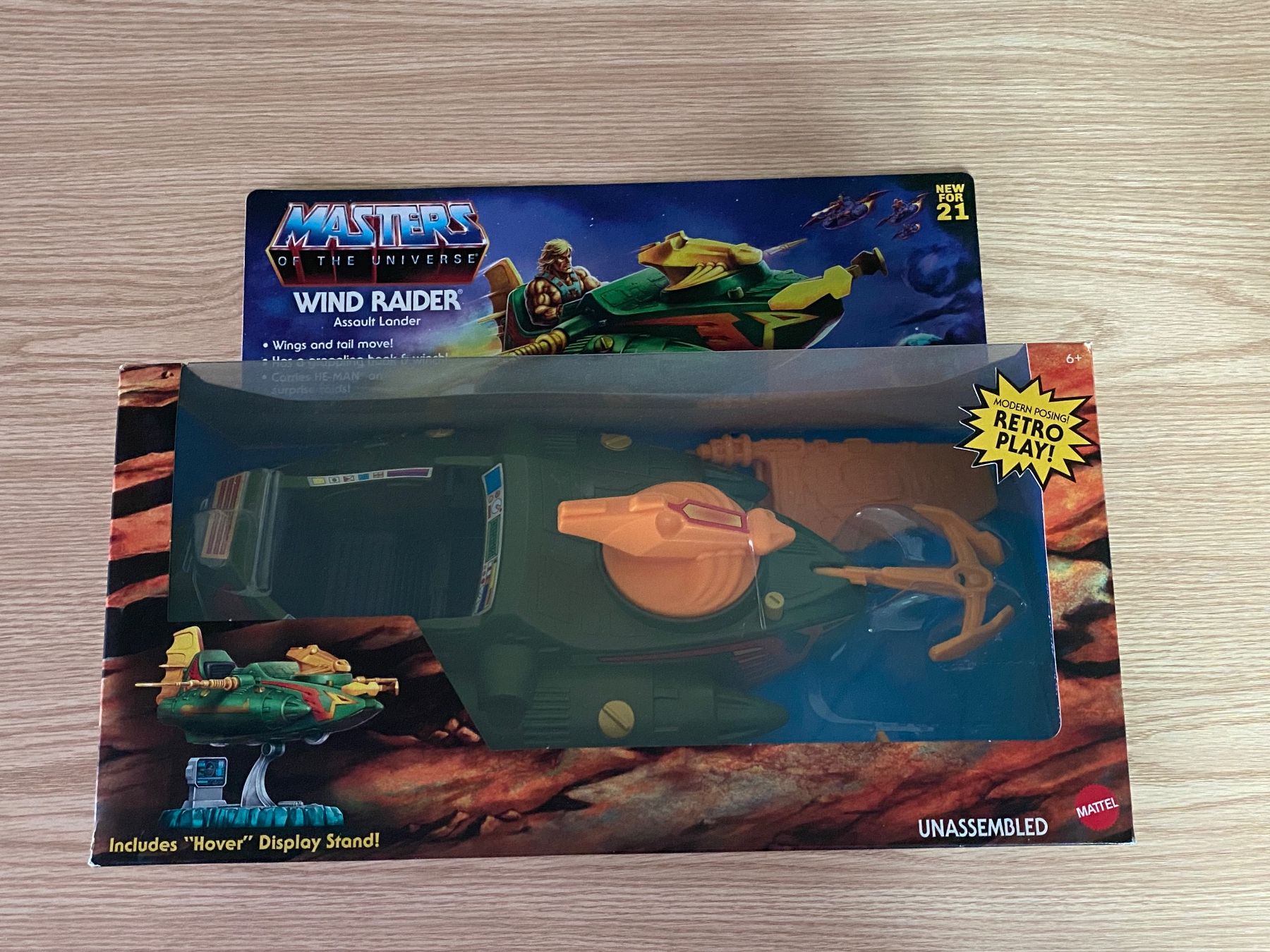 Masters of the Universe Origins Wind Raider (Neu und originalverpackt ...