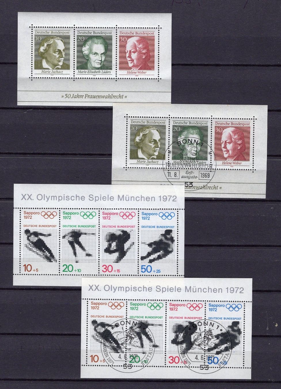 R5183 / RFA 1969/1972 blocs XX / obl.1er jour (D'occasion) à Ste-Croix ...