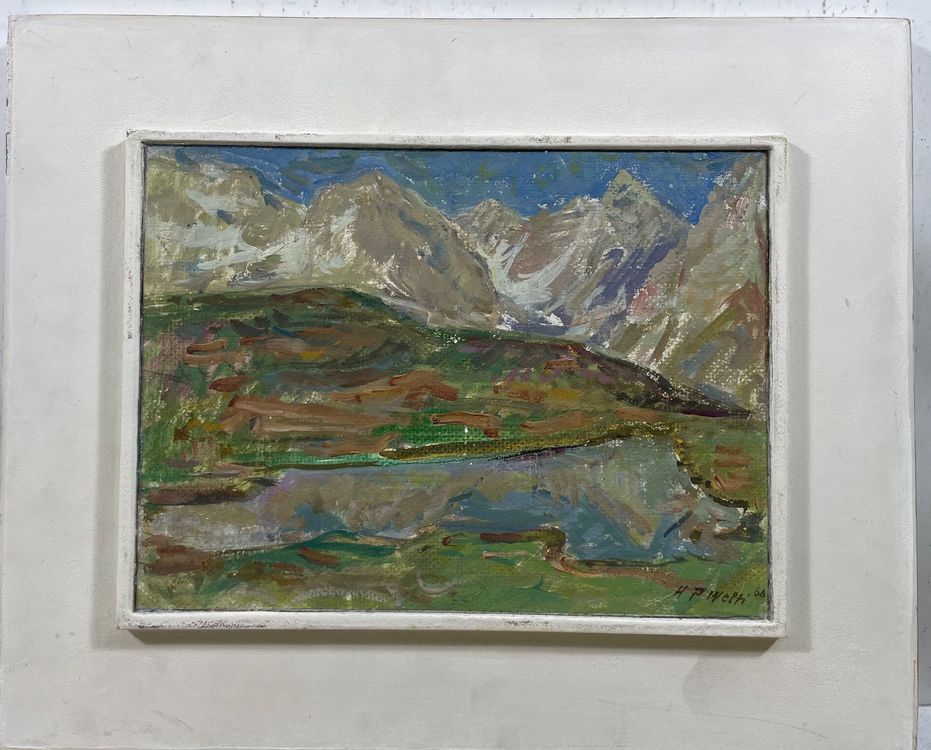 Hans Peter Welti (XX) Gemälde - Berglandschaft (Gebraucht) in Root für ...