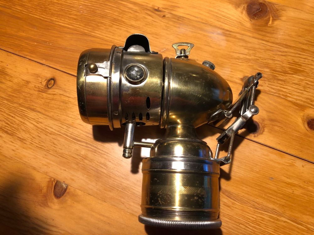 Antike Fahrradlampe / Karbidlampe | Kaufen auf Ricardo