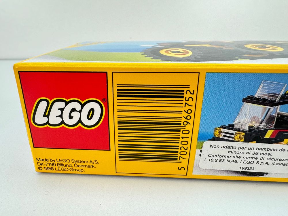 Lego 6675 Geländewagen NEU Jahrgang 1988 (Neu und originalverpackt) in ...