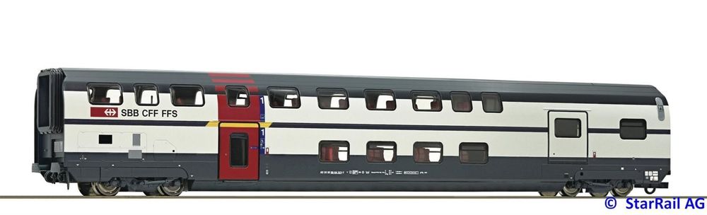 Roco 74501 SBB Doppelstockwagen 1. Kl (Neu und originalverpackt) in ...