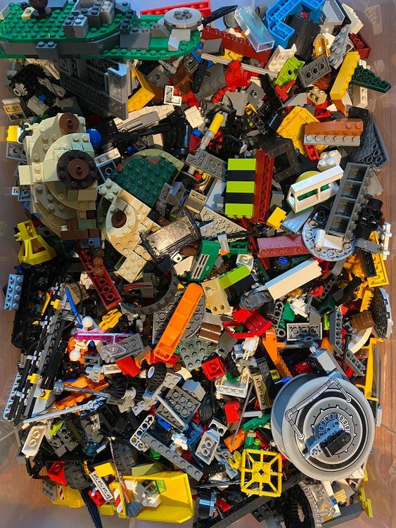 Über 10kg Lego gemischt ab 1.- | Kaufen auf Ricardo