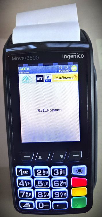 Zahlungsterminal Ingenico Move/3500 (wie neu) | Kaufen auf Ricardo
