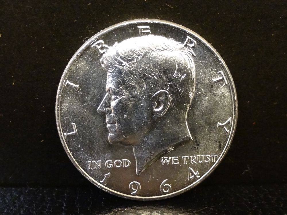 HALF DOLLAR JOHN F. KENNEDY 1964 SILBER (Gebraucht) in Kerzers für CHF 35 – mit Lieferung auf ...