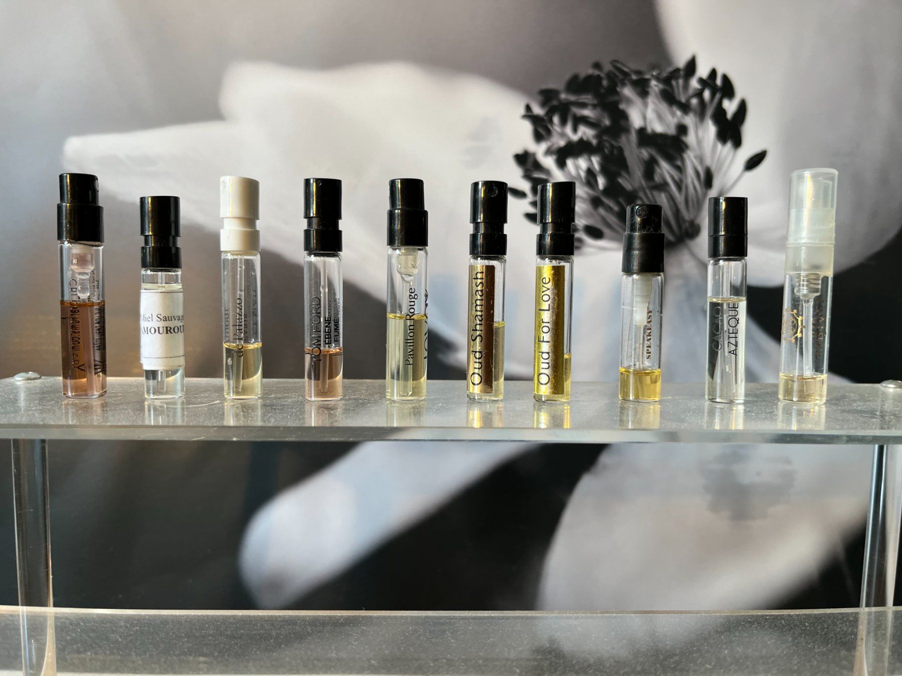 🇫🇷 Lot d’échantillons de parfums – Set mit Duftproben (D'occasion) à ...