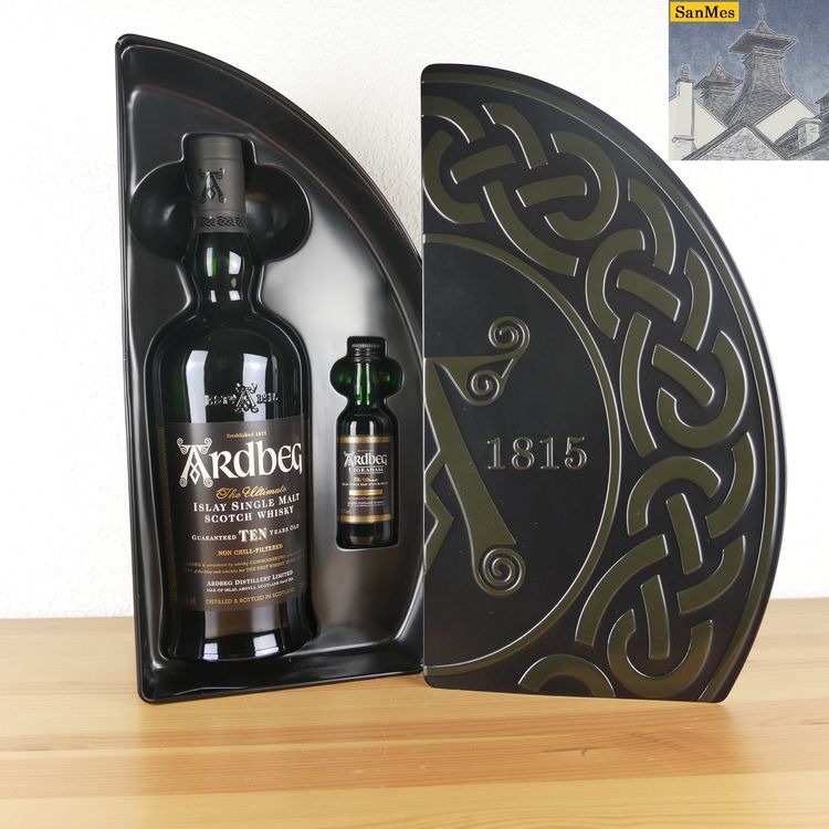 Ardbeg, Ten + Uigeadail Mini – Geschenkbox, Released 2016 (Neu (gemäss ...
