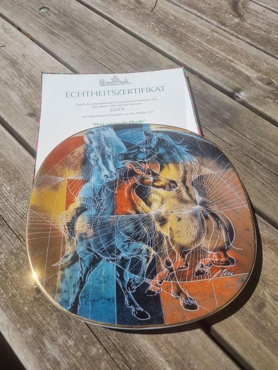 Assiette de collection, Hans Erni, rosenthal (Neu (gemäss Beschreibung)) in Fribourg für CHF 15 ...