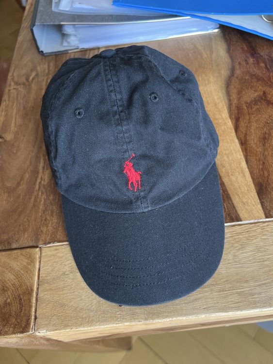 Ralph Lauren Baseball Cap black / rot | Kaufen auf Ricardo