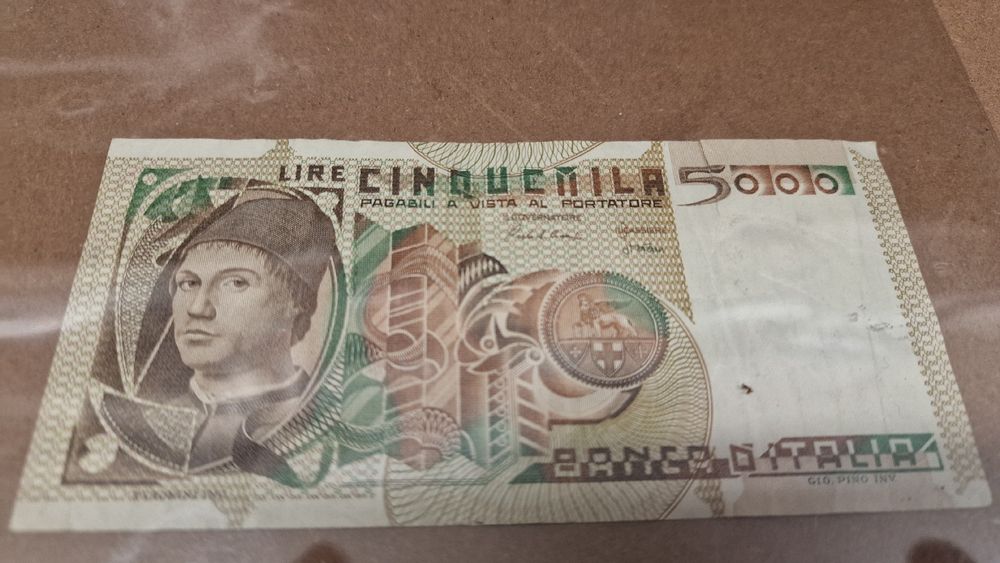 Seltene 5000 Lire Banknoten Italien, Sammlerstücke 1979 (Gebraucht) in ...