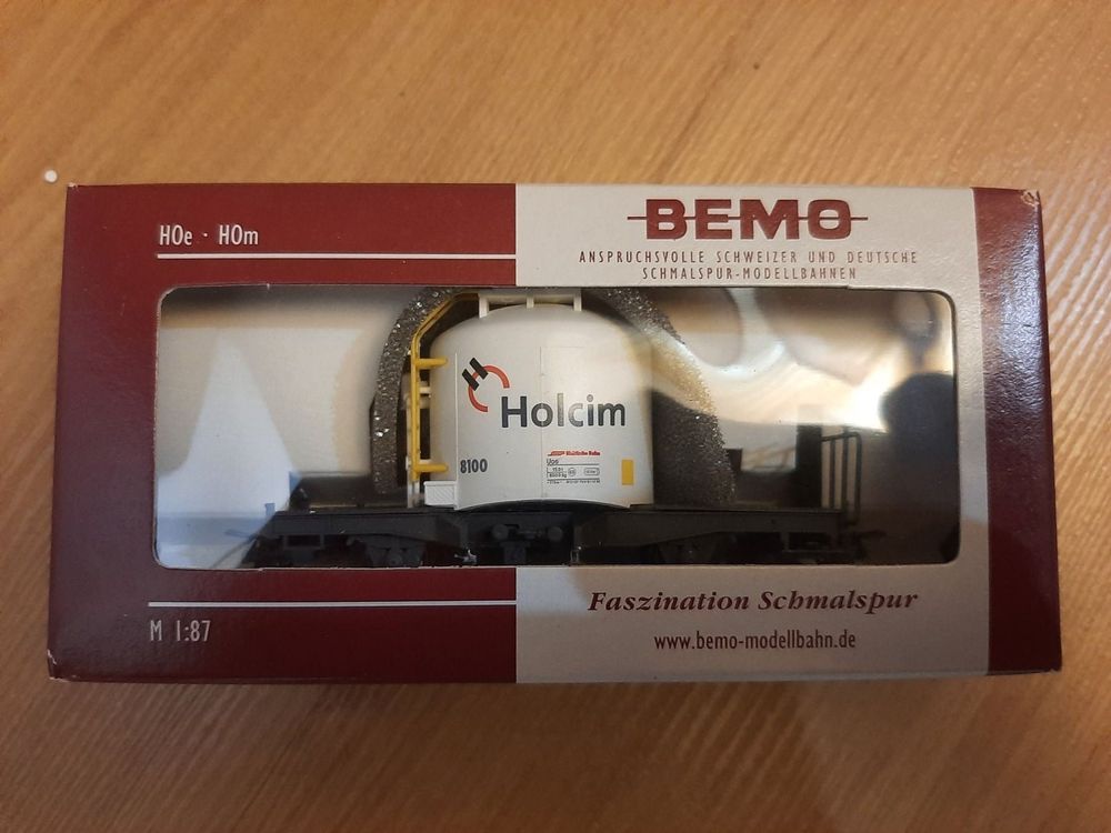 Bemo 2260 160 RhB Uce 810ü Holcim (Neu und originalverpackt) in Illhart ...