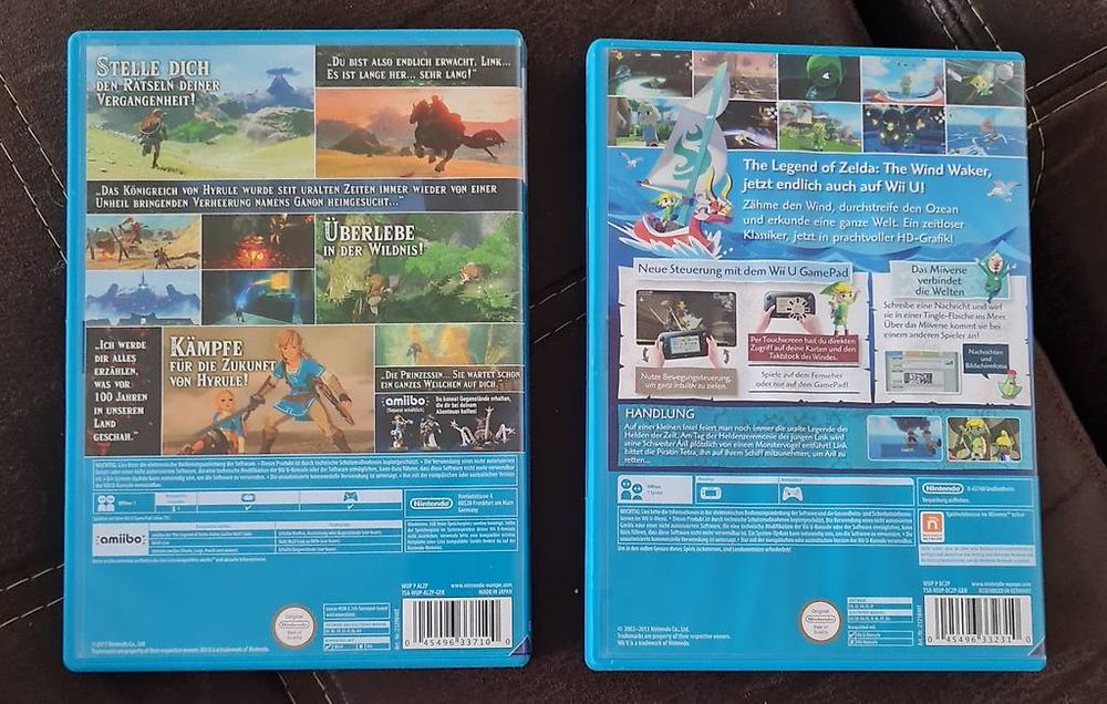 The Legend of Zalda the Wind Waker / breath of the Wild Wii (Gebraucht ...