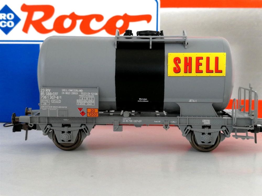 Roco Kesselwagen "SHELL" ab 29.- | Kaufen auf Ricardo