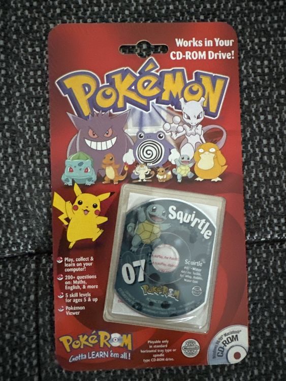 Pokemon CD-Rom Squirtle🔥 (Neu und originalverpackt) in Nänikon für CHF ...