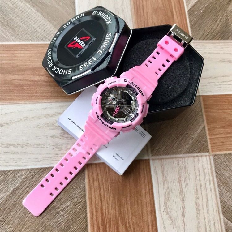 Casio G-Shock 100 GA-110 Neu Rosa Selten (Neu (gemäss Beschreibung)) in ...