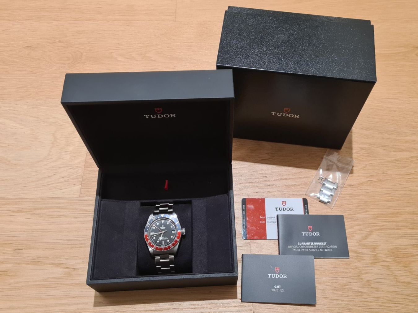 Tudor Black Bay GMT Pepsi Ref 79830RB - Full Set (Gebraucht) in ...