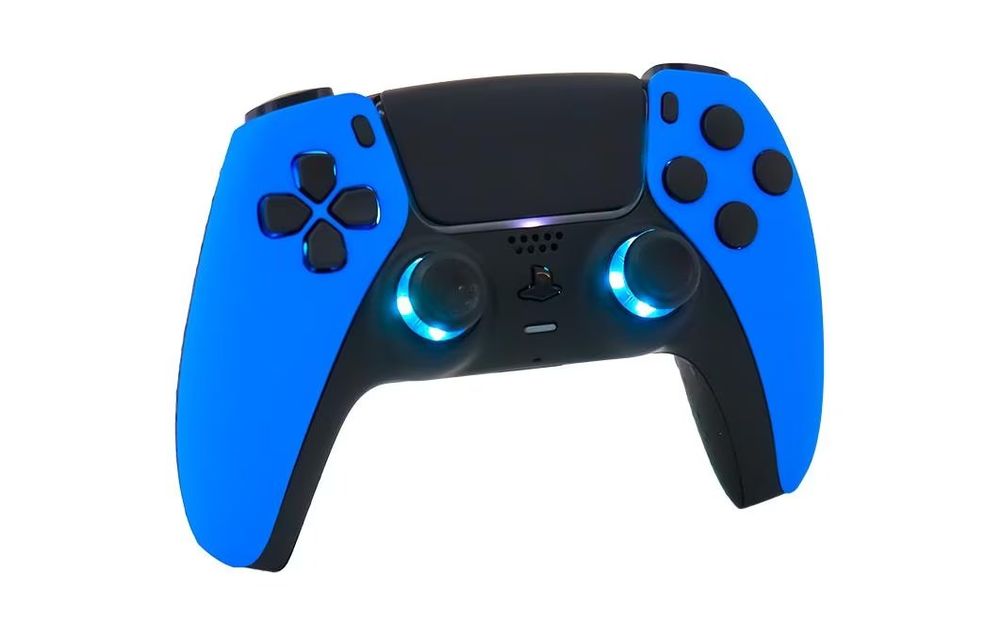 Rocket Games PS5 Pro Controller Blue LED (Neu und originalverpackt) in ...