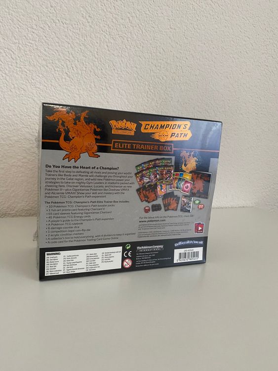 Champion's Path Elite Trainer Box Champions ETB EN OVP (Neu und ...