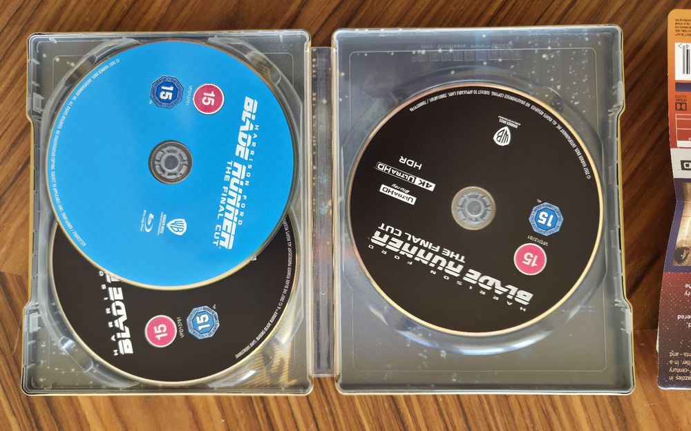 Blade Runner: The Final Cut, 4K UHD Édition Steelbook bluray (Gebraucht ...