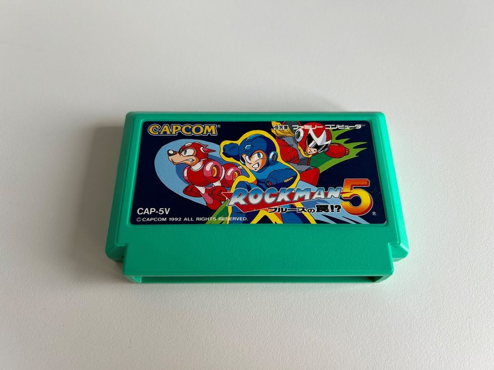 Megaman Rockman 5 Nintendo NES Famicom Spiel | Kaufen auf Ricardo
