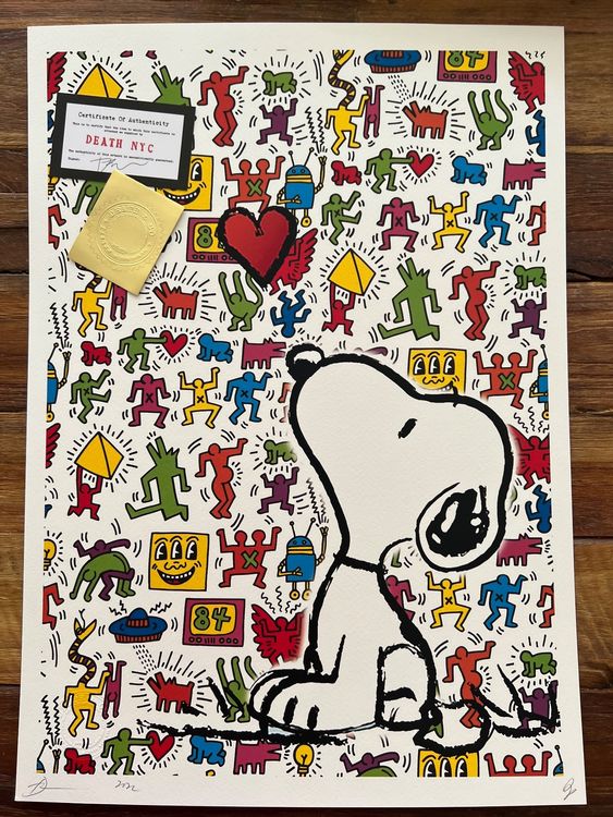 DEATH NYC « Snoopy Keith Haring » (Neu (gemäss Beschreibung)) in Basel ...