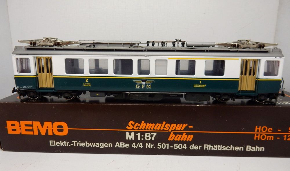 Hom- Bemo - "GFM" Motrice ABe 4/4 302 | Kaufen auf Ricardo