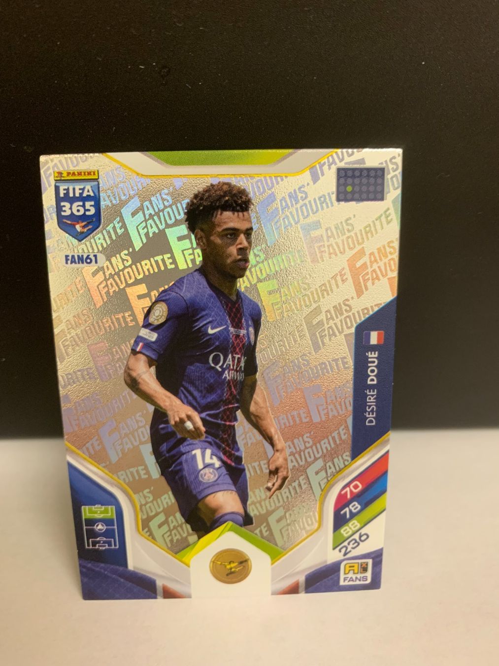 Panini Fifa 365 Fans Favourite Désiré Doué (Neu (gemäss Beschreibung ...