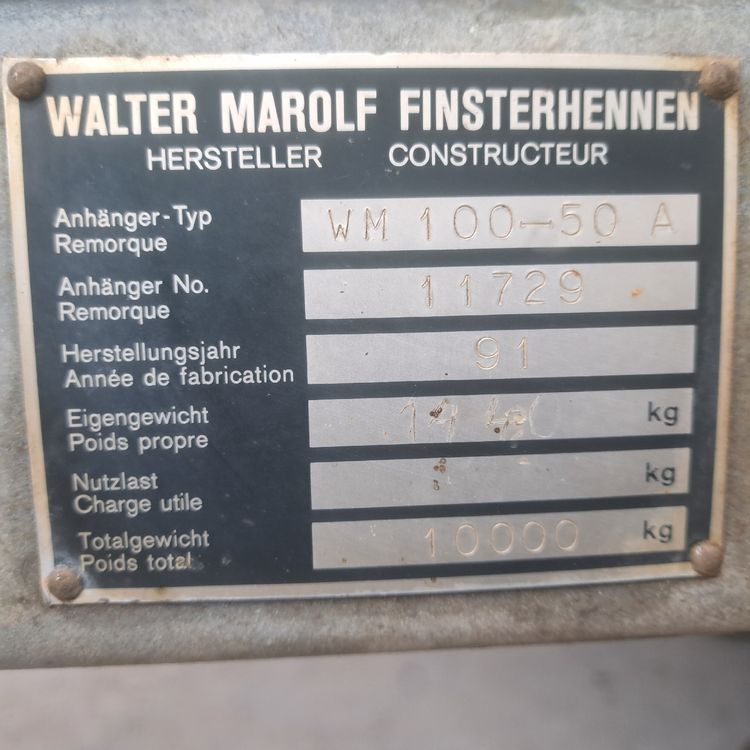 marolf Ballenwagen | Kaufen auf Ricardo