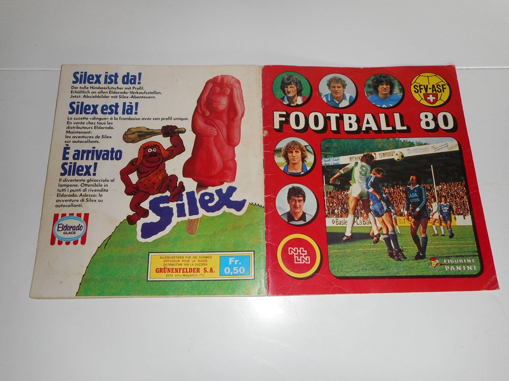 Panini Album Football 80/1980 SFV komplett (Gebraucht) in Cham für CHF ...